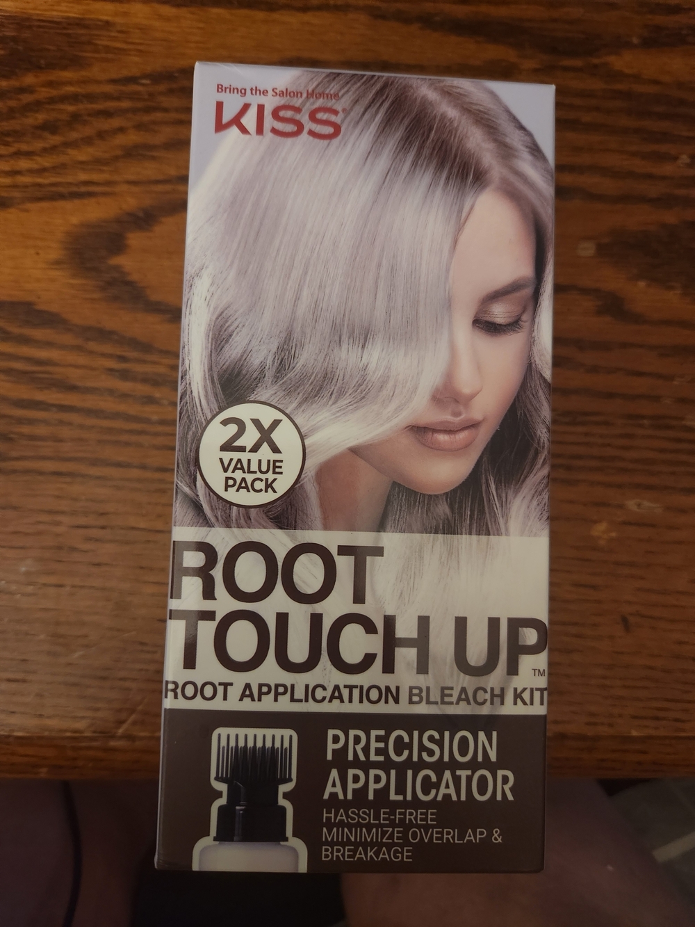 Kiss | Hair | Kiss Root Touch Up Precision Applicator Silver Blonde ...